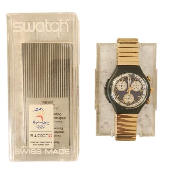 Swatch | Accessories | Vintage Swatch Chrono Alarm Twinkling Sob4 New ...